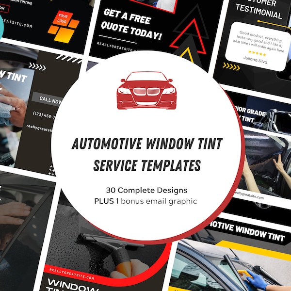 Window Tint Template - Etsy