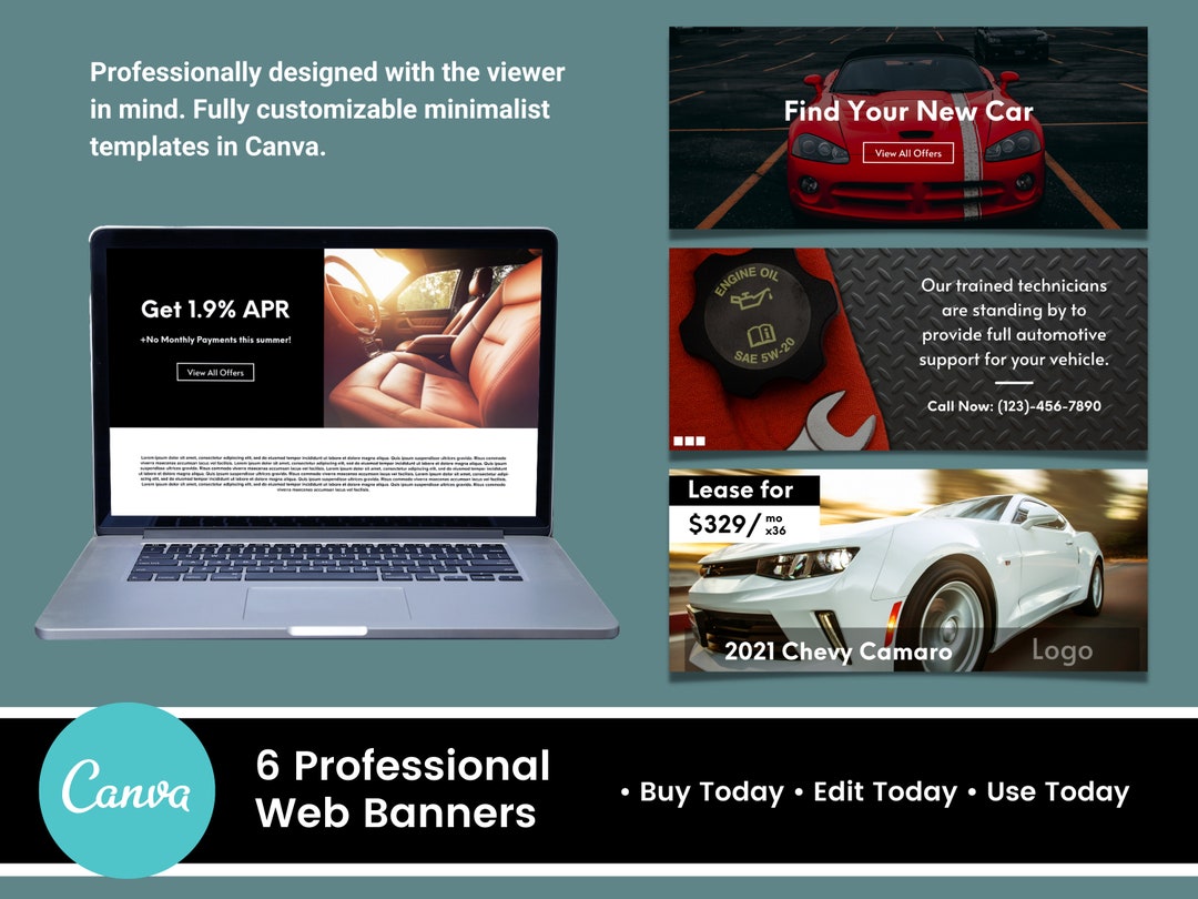 Auto-Web-Banner, Website-Banner, Autohaus-Website-Banner, Diashow ...