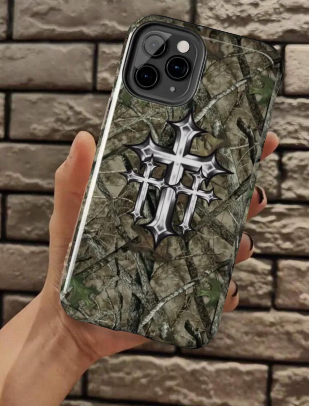 Real Tree Y2K Goth Phone Case Gothic Phone Case Cross Case Grunge Phone ...