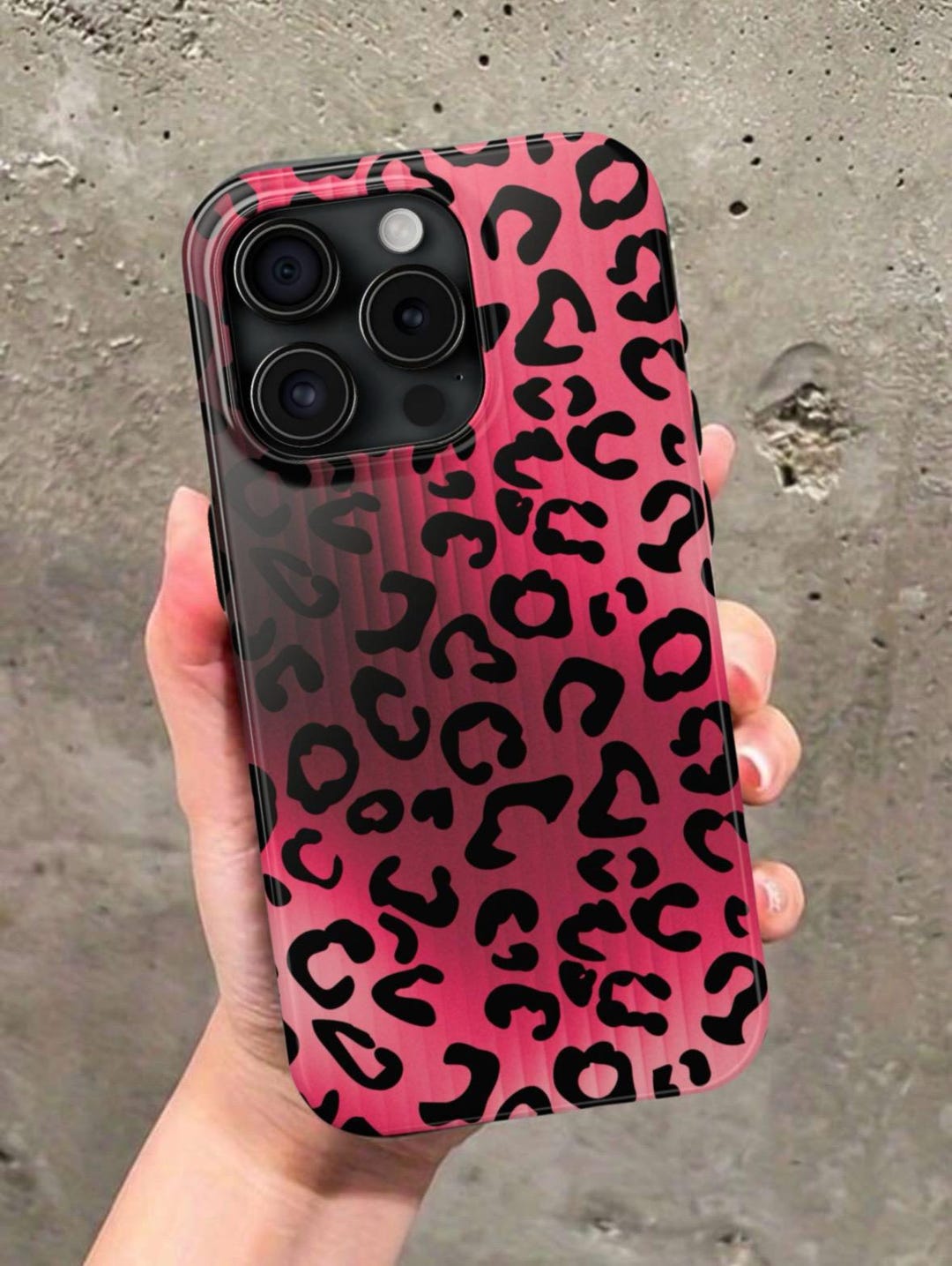 Cheetah Print Phone Case Leopard Print Phone Case Pink Phone Case Y2k ...