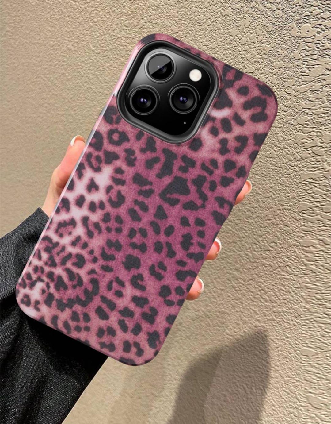 Pink Cheetah Print Phone Case Pink Leopard Print Phone Case Y2k Phone ...