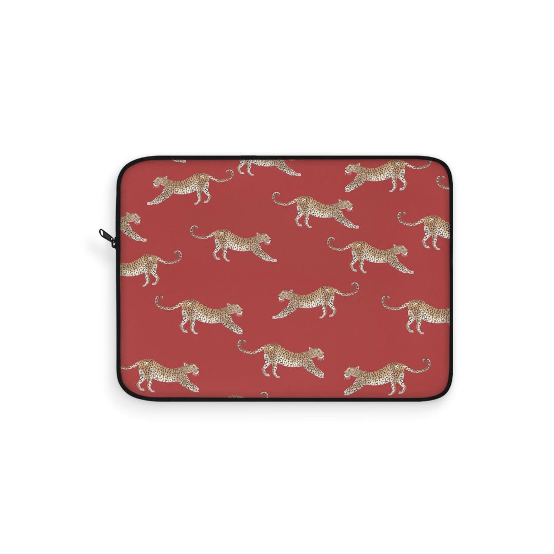 Cheetah Laptop Pouch Leopard Laptop Pouch Zipper Pouch Laptop Sleeve ...