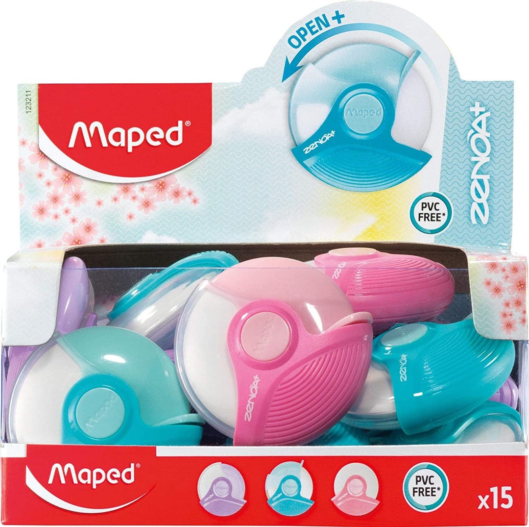 Maped Eraser Various Colors - Etsy