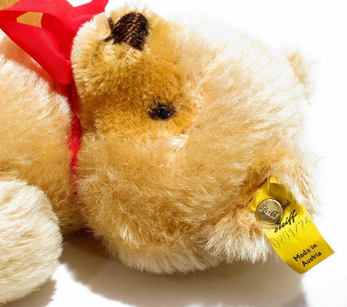 Steiff Teddy Bear Austria No. 0201/26 Plus Smaller Bonus Bear Perfect ...