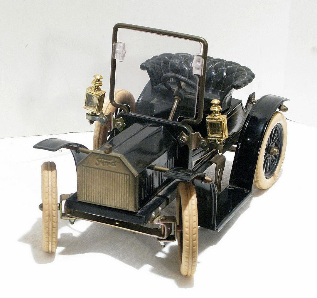 Rare Vintage Ford Model T Roadster Limited Edition Steel Maxitoys Jan ...