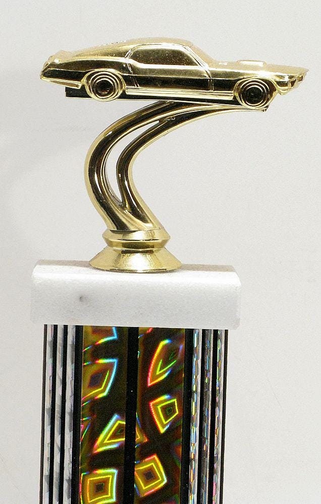 Vintage Trophy First Place Winner's Trophy From the MUSTANG Unlmited ...