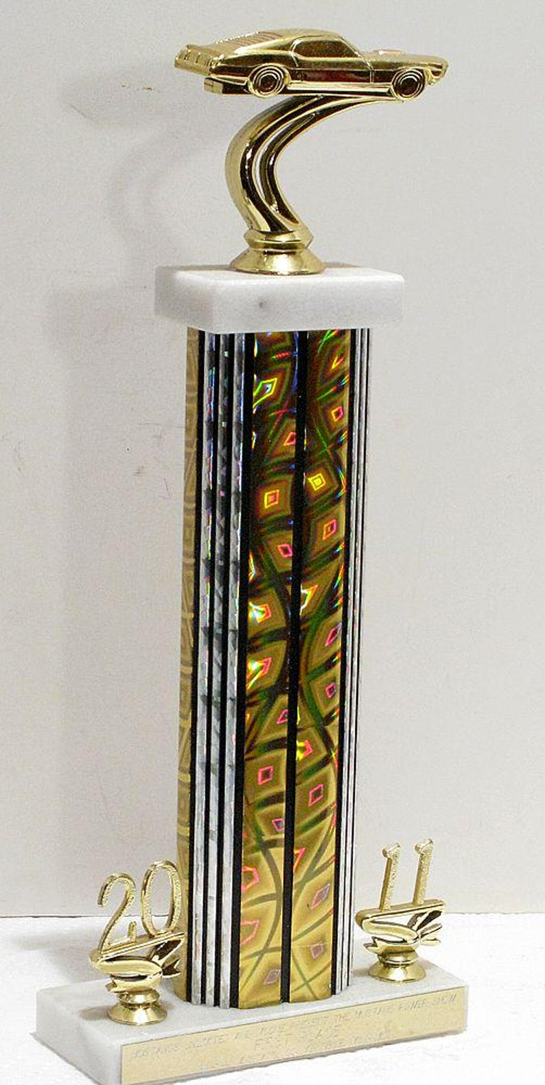 Vintage Trophy First Place Winner's Trophy From the MUSTANG Unlmited ...
