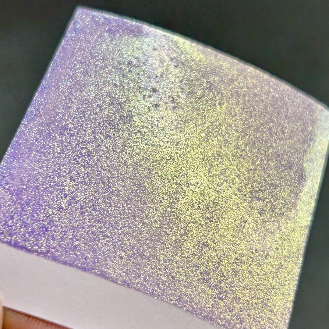 PERIWINKLE Watercolor Metallic Handmade Vegan Aquarelle Watercolour ...