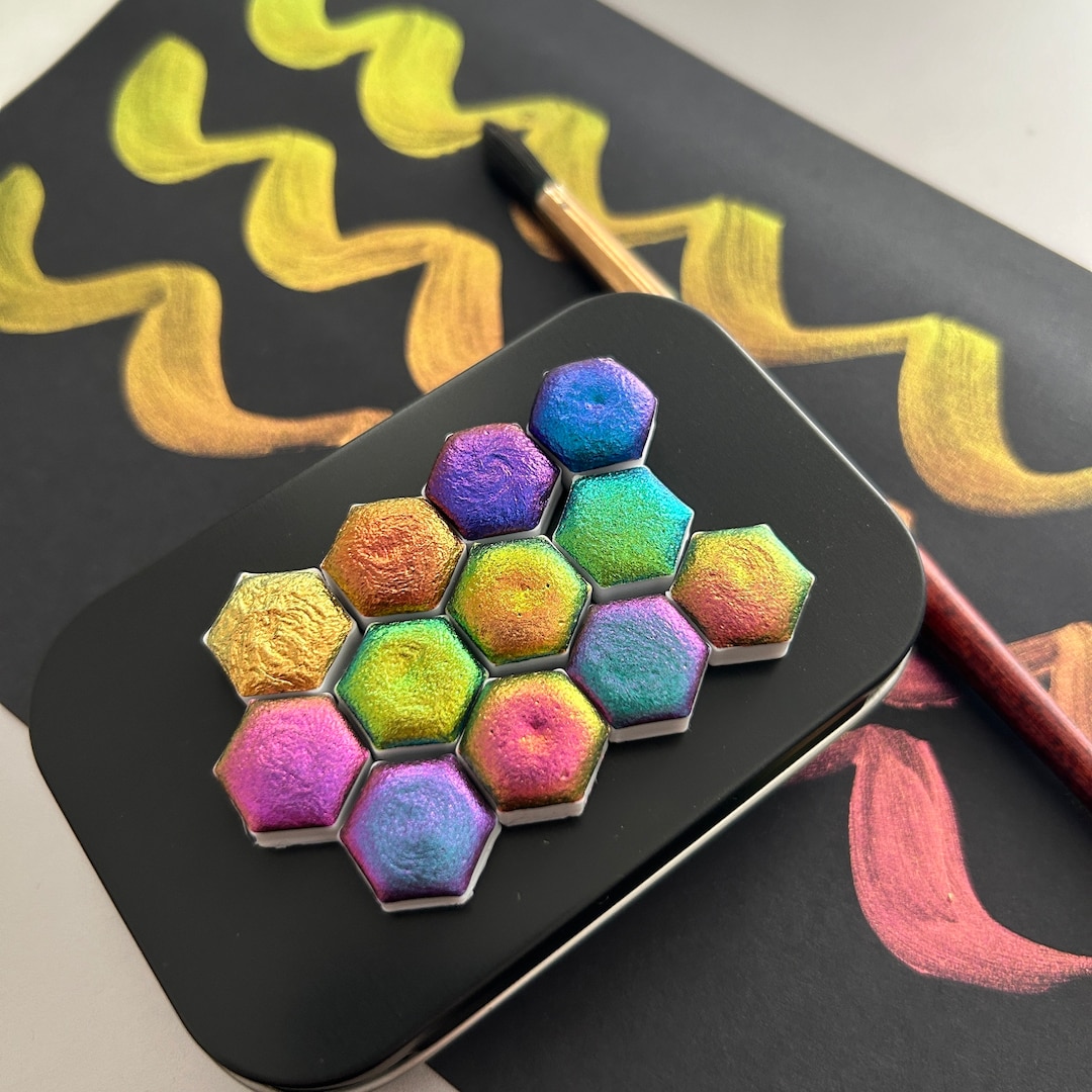 Colorshift Watercolor Bold Series Pans Intense Chameleon Watercolour ...