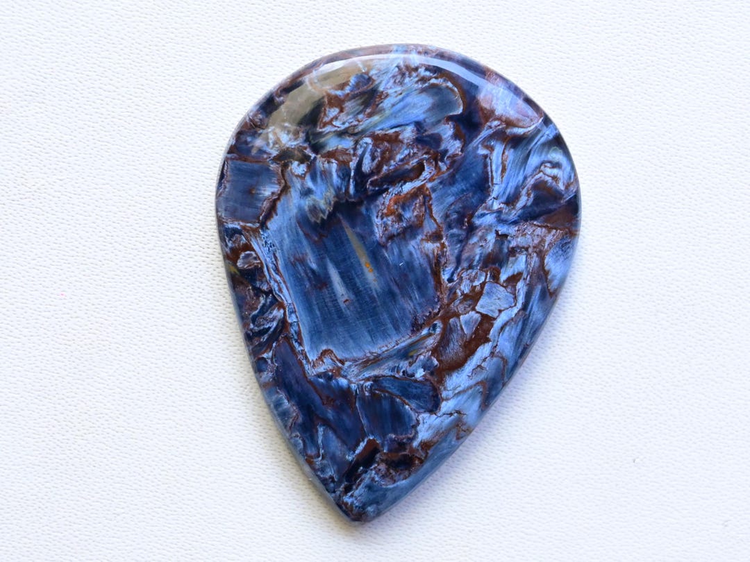 Pietersite 30 Ct. Natural Blue Fire Pietersite Semi Precious Gemstone ...