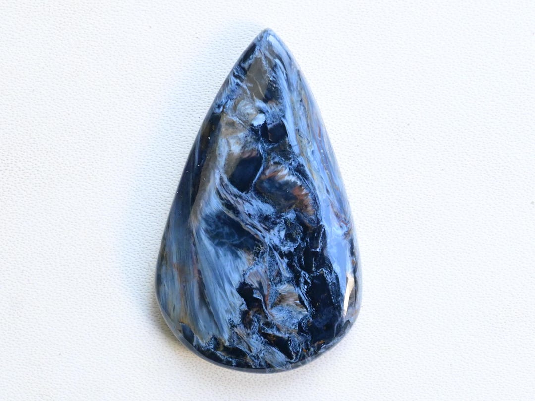 Pietersite 33 Ct. Natural Blue Fire Pietersite Semi Precious Gemstone ...