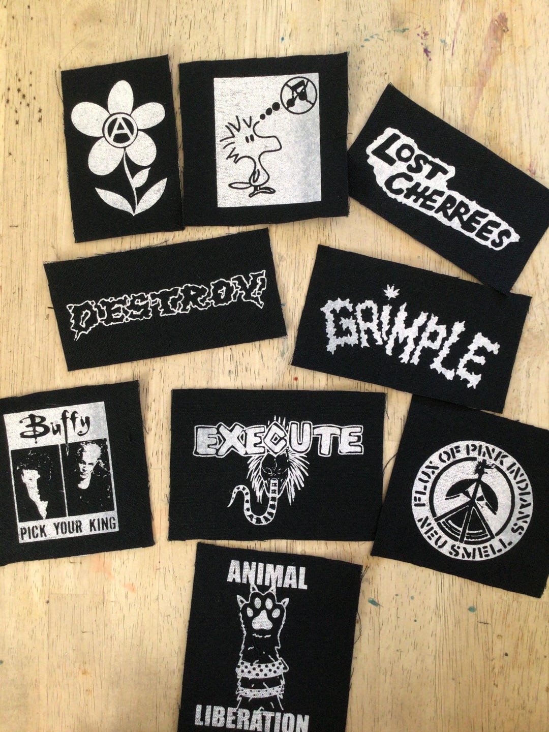 Punk Ass Patches!! - Etsy
