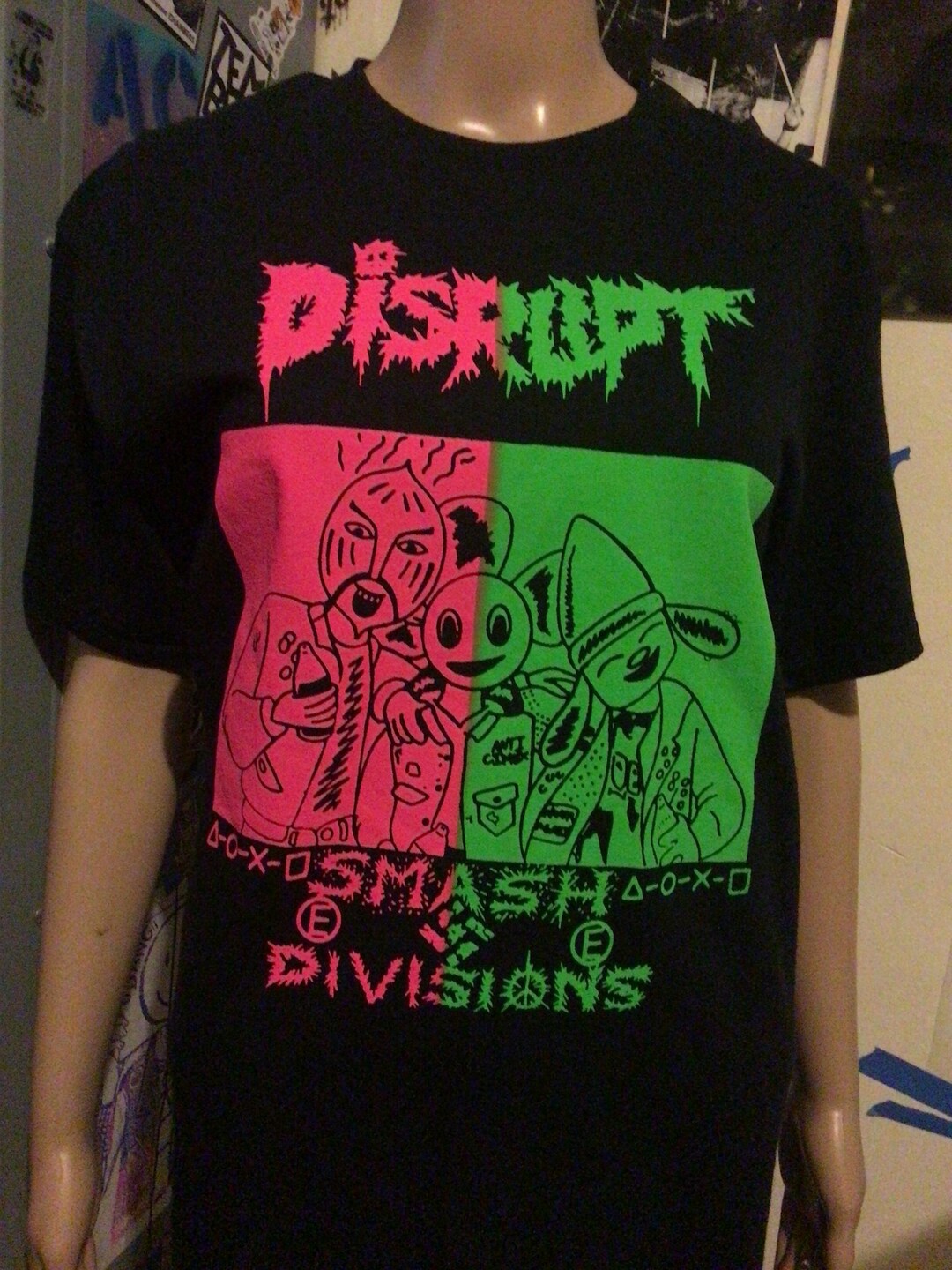 Disrupt Smash Divisions (parappa the Rapper) T. Shirt - Etsy