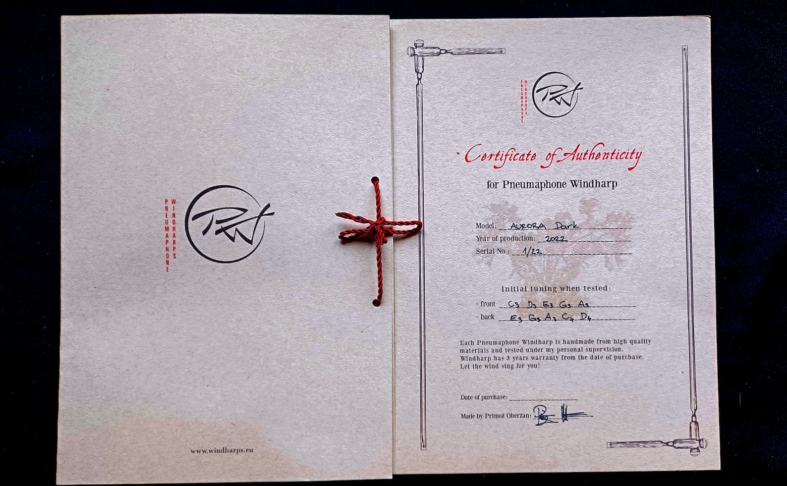 Wind Harp Aurora Dark - Etsy