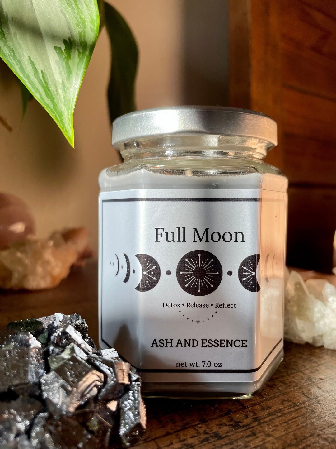 Full Moon Candle / Clearing Candle / Banishing Candle /completion ...