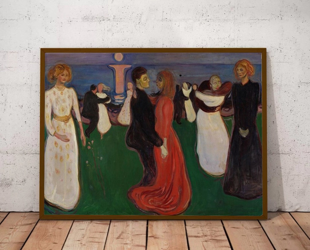 The Dance of Life, Edvard Munch, Classic Art, Canvas Wall Art Print ...