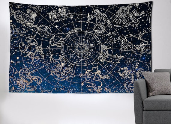 Zodiac wall tapestry 60 photos - Astrologytoyou.com