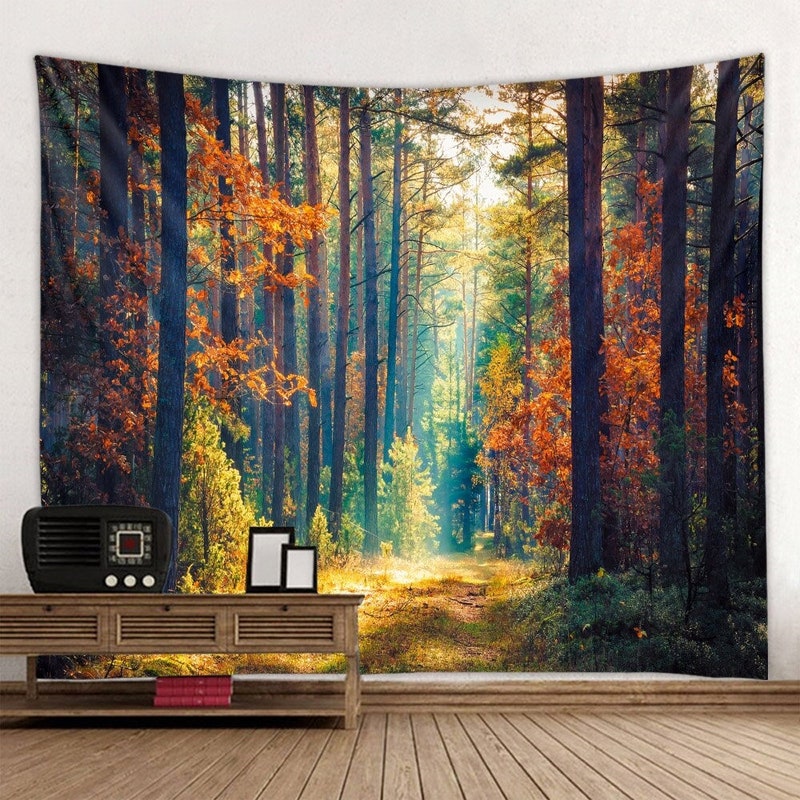Forest Tapestry - Etsy