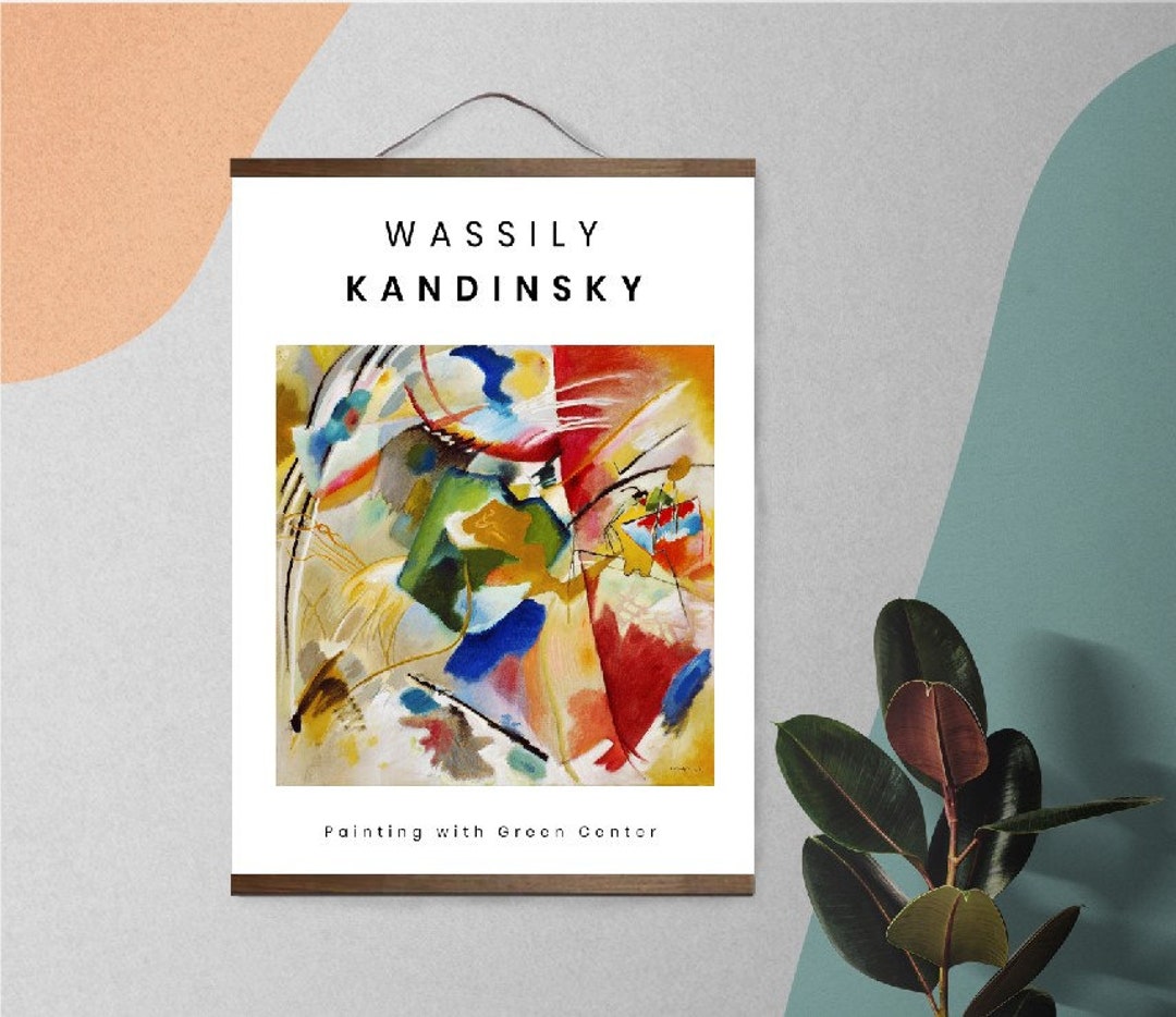 Ready to Hang Wassily Kandinsky Poster, Famous Abstract Art Painting ...