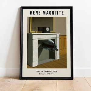 Rene Magritte Poster, the Blank Signature Rene Magritte Print ...
