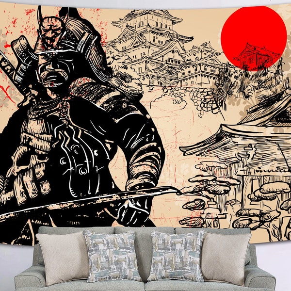 Japanese Tapestry - Etsy