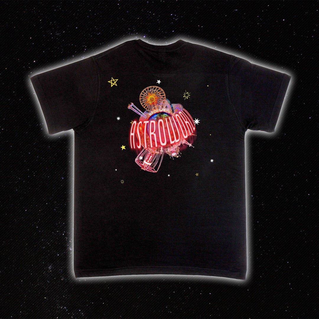 A HAPPY PLACE Travis Scott Astroworld Tee - Etsy