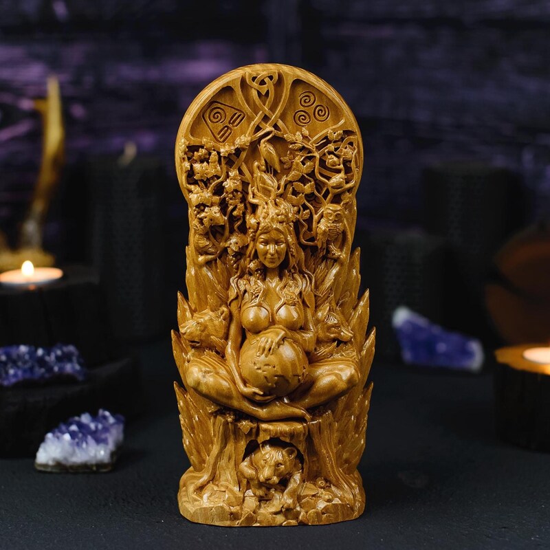 Wiccan Statue - Etsy