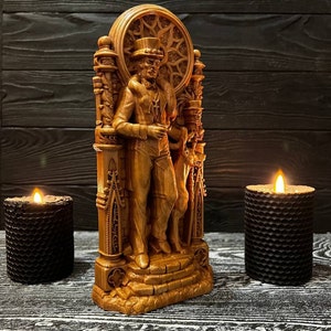 Papa Legba Papa Legba Statue Legba Voodoo Skull Gothic Hoodoo Vodou ...