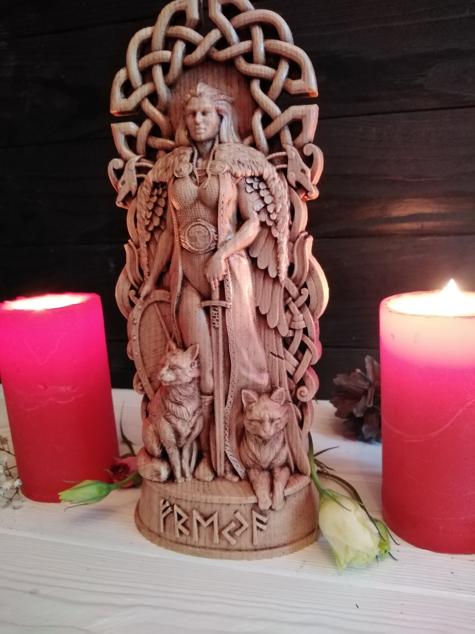 Freya Freyja Statue God Viking Pagan Paganism God Altar - Etsy