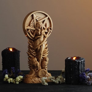 Lilith, Lilith Statue, Inanna Statue, Ishtar, Astarothn Sumerian Wiccan ...