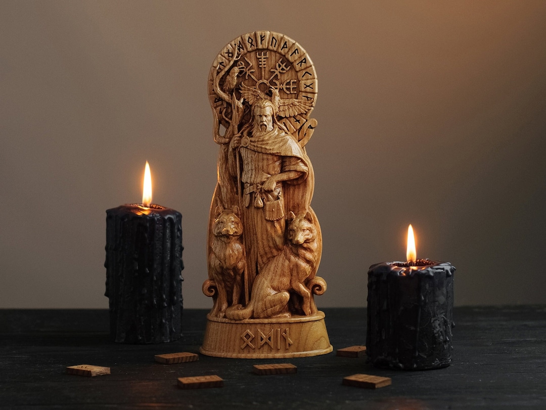 Estatua de Odín, Padre Todo, Wotan, dioses nórdicos, Padre Todo ...