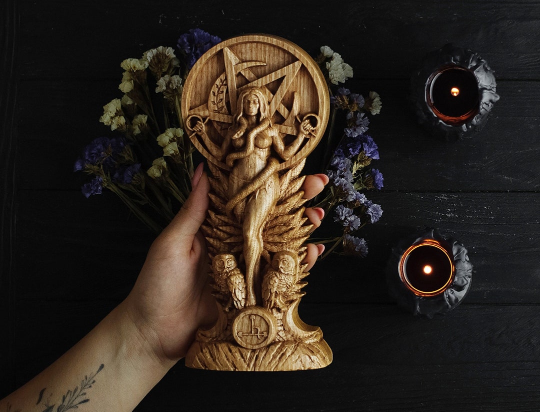 Lilith, Lilith Statue, Inanna Statue, Ishtar, Astarothn Sumerian Wiccan ...