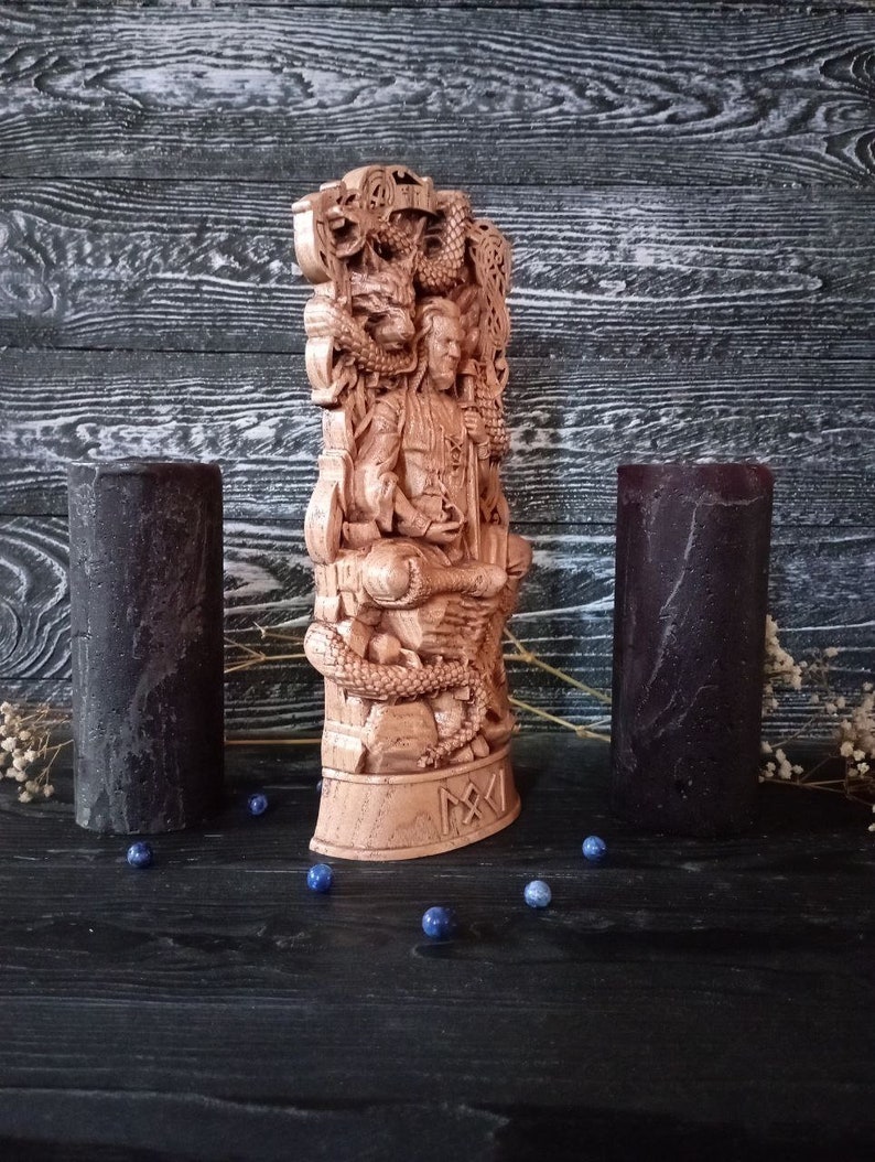 Loki Loki Statue Norse Pantheon God Viking Mythology - Etsy