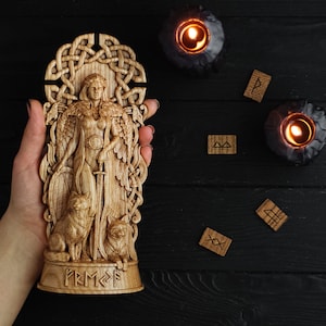 Freya, Freyja Statue God Viking Pagan Paganism God Altar Sculpture - Etsy