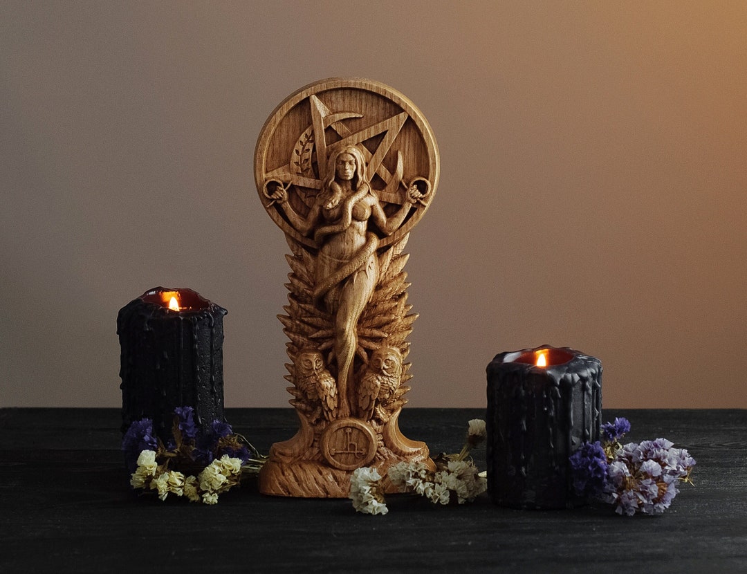 Lilith Statue - Lilith - Ishtar- Inanna - Feminine Wisdom - Pagan ...