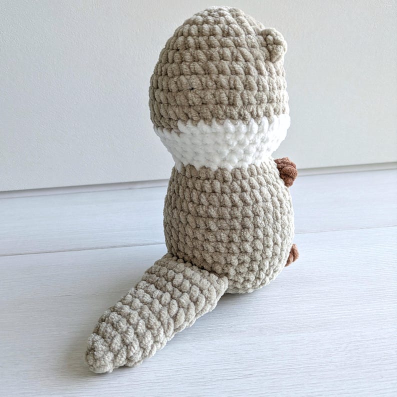 No-sew Crochet Otter Pattern: Plush Amigurumi Toy (PDF Tutorial) - Etsy