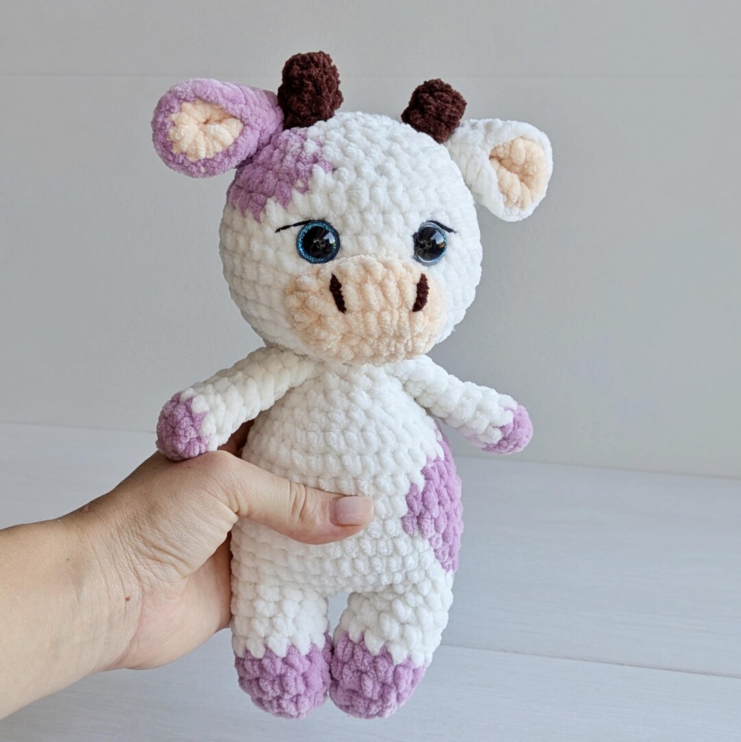 Purple Cow - Cute Cows - Stuffed Cow - Animal Toy - Christmas Gift - Etsy