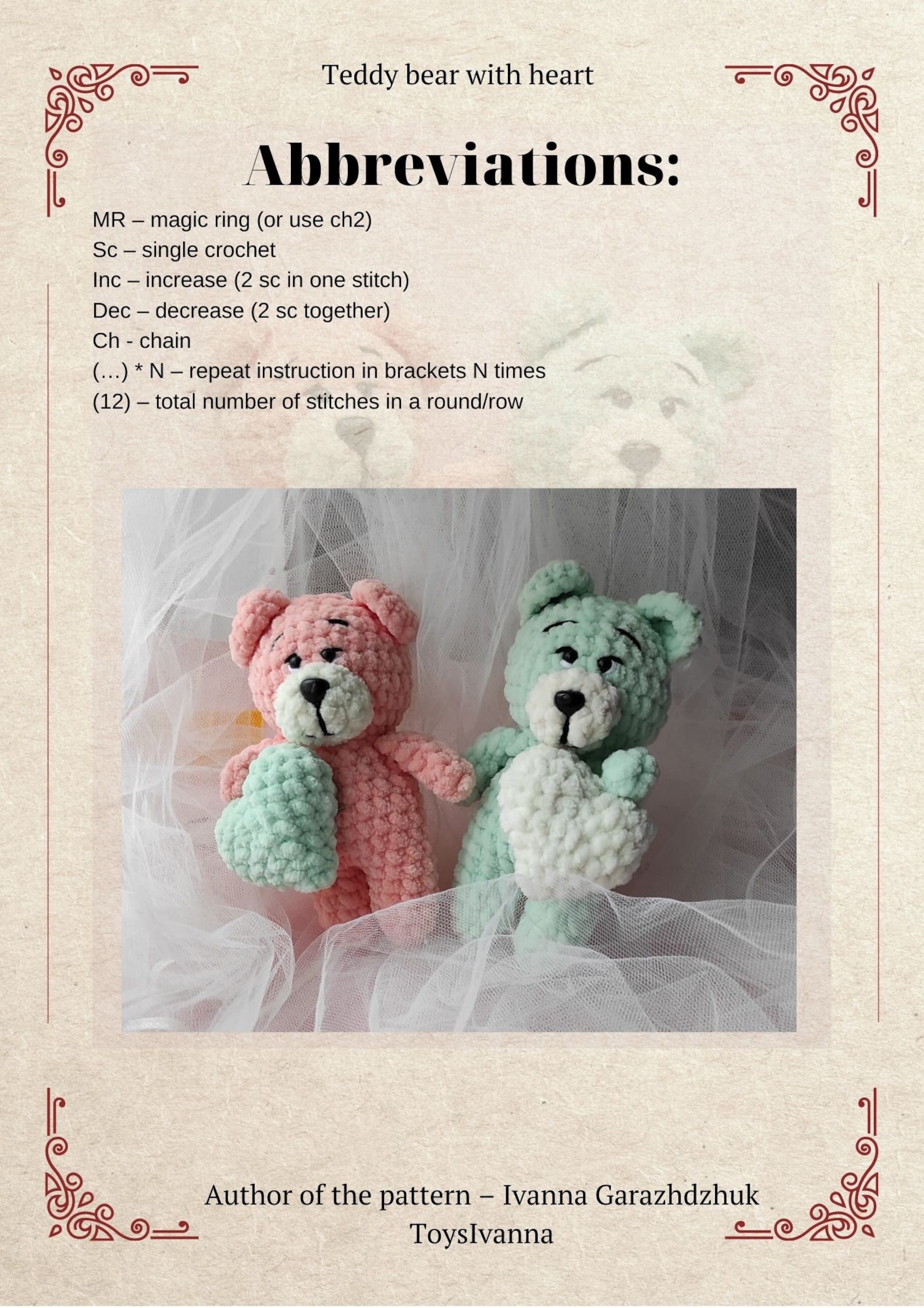 Bear Crochet Kit for Beginner Amigurumi Teddy Bear DIY | Etsy