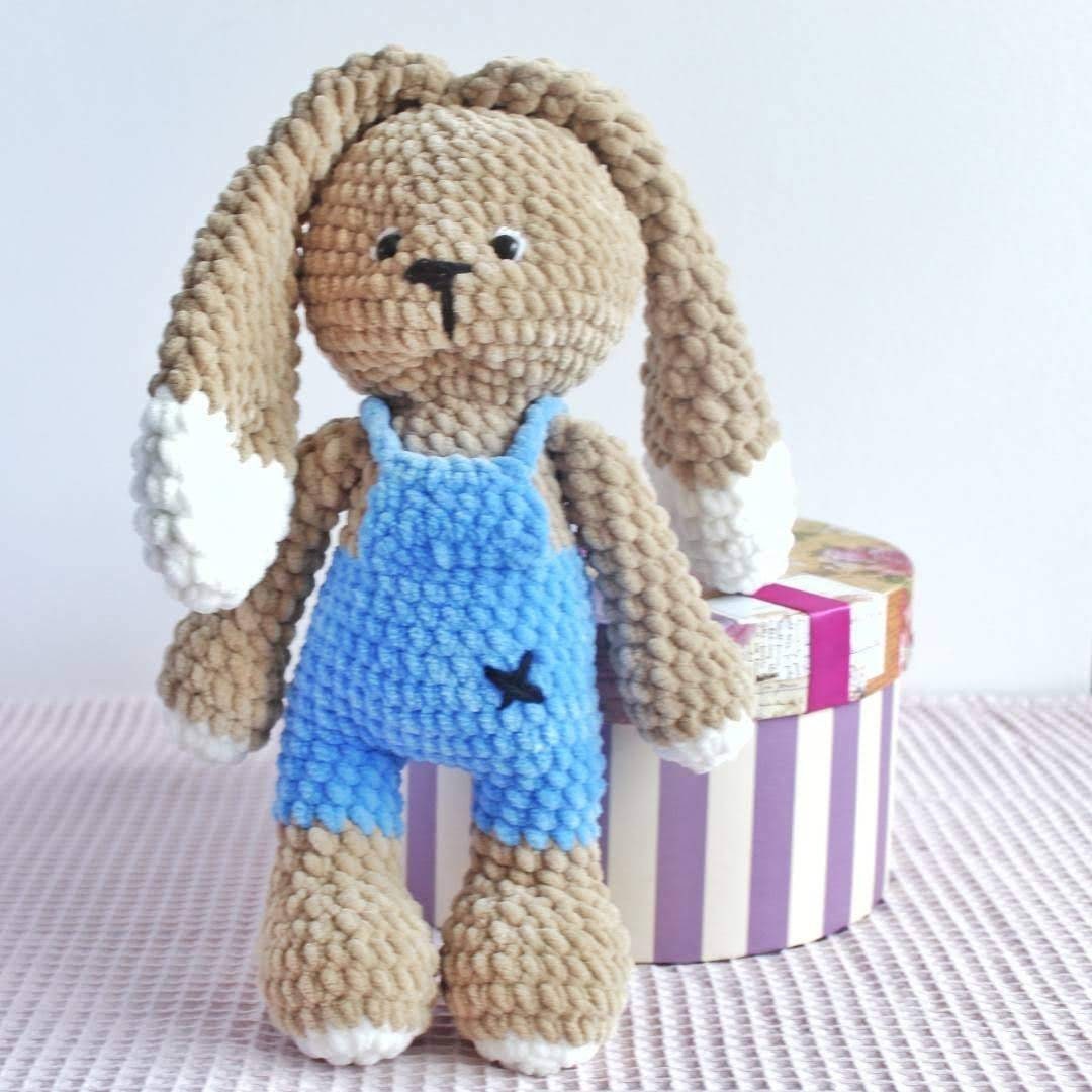 Crochet Bunny Pattern - Amigurumi Rabbit - Plush Bunny Crochet - Craft ...