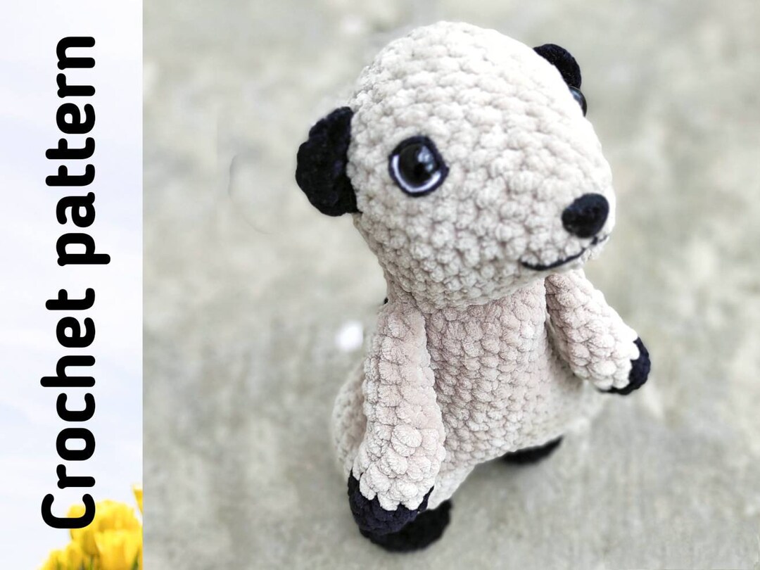 Crochet Meerkat Pattern Amigurumi Pattern Pdf Crochet Cute - Etsy