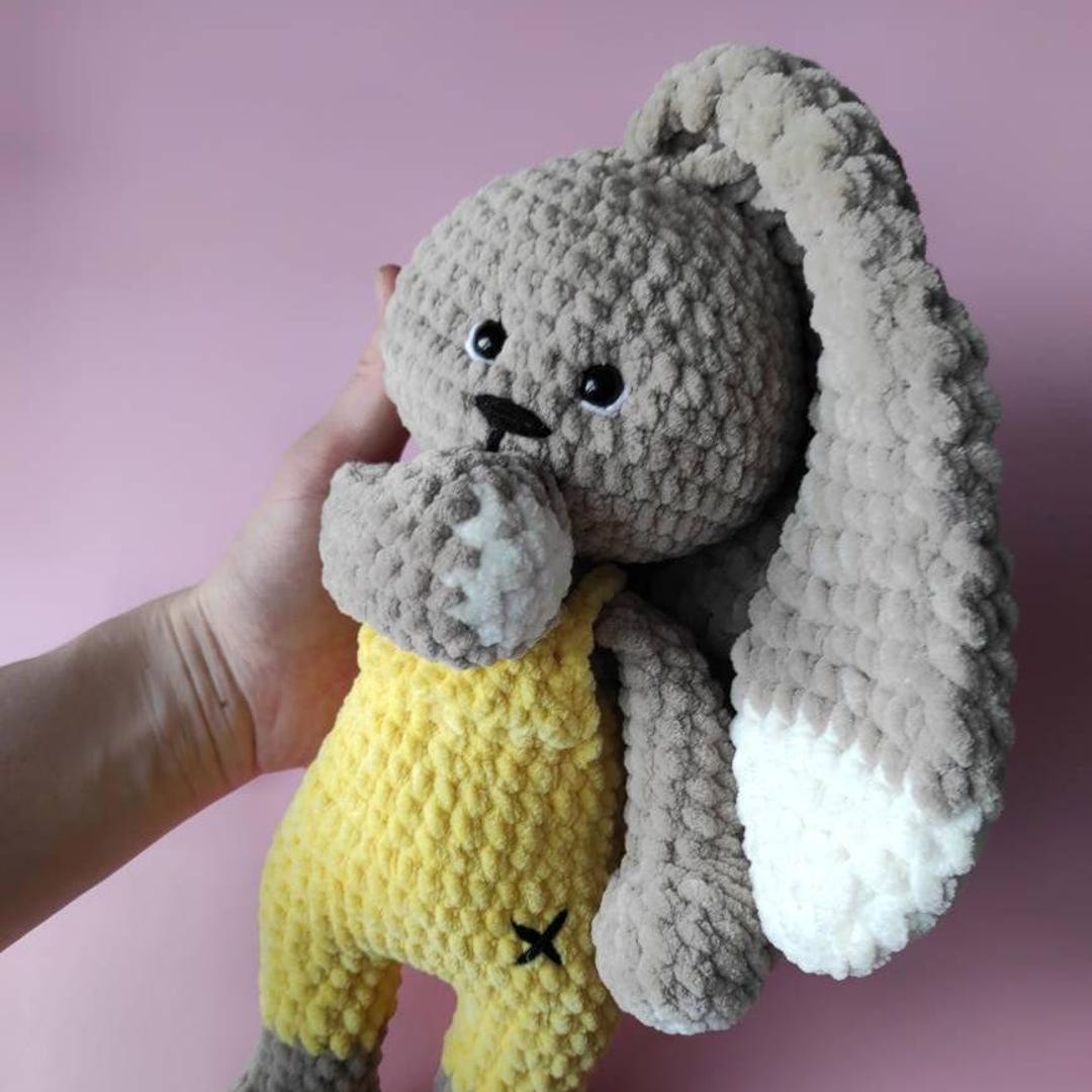 Crochet Bunny Pattern - Amigurumi Rabbit - Plush Bunny Crochet - Craft ...