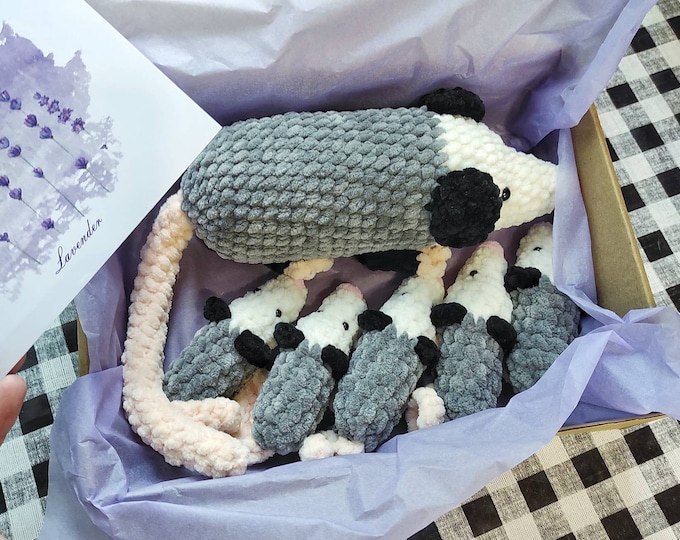 Possum Party Pal Stuffed Animal - Etsy