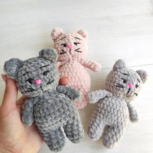 CAT Crochet Kit Diy Amigurumi Easy Crochet Pattern - Etsy