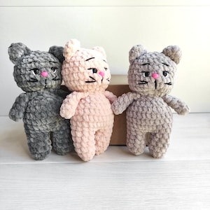 CAT Crochet Kit Diy Amigurumi Easy Crochet Pattern - Etsy