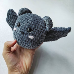Bat Crochet Kit - Amigurumi Bat - Plush Amigurumi Kits for Beginners ...
