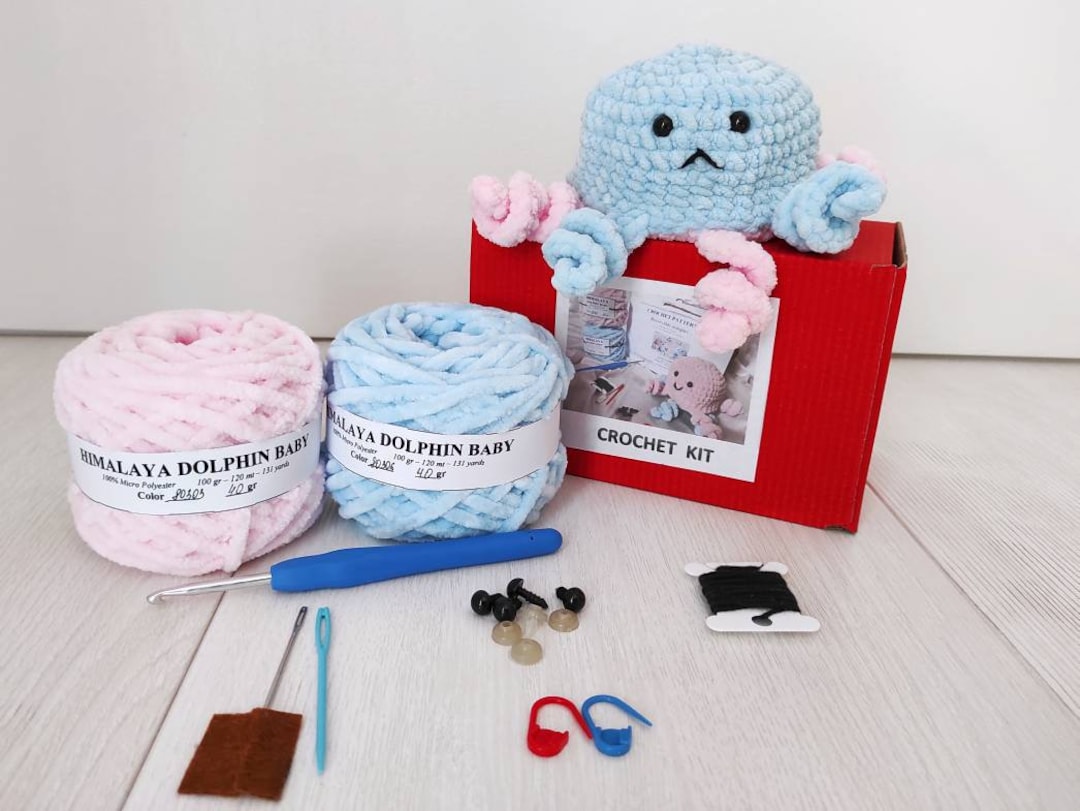 Reversible Octopus Crochet Kit Beginner Crochet Patterns - Etsy