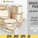 Laser Cut Retail Counter Display Stand SVG, DXF, DWG, Ai File Craft ...