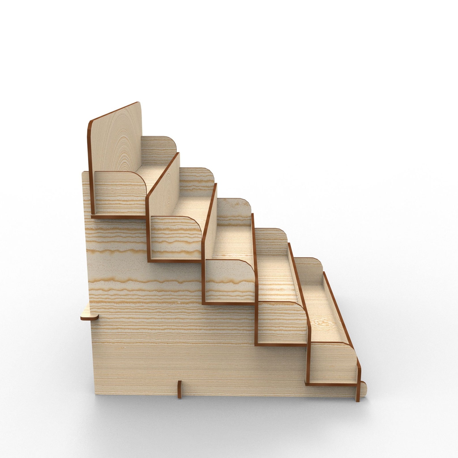 Laser Cut Retail Counter Display Stand SVG, DXF, DWG, Ai File Craft ...