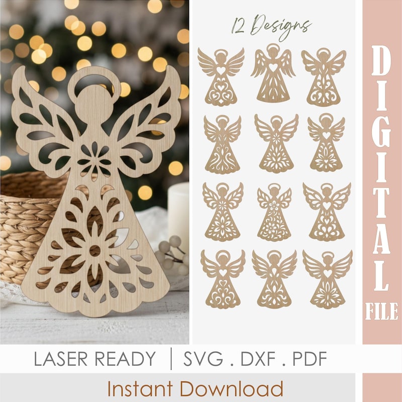 Filigree Angel - Etsy