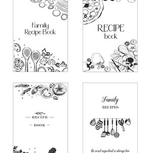 Recipe Book Cover SVG, Recipe Binder Laser Cut File, Mom's Wood Recipe ...